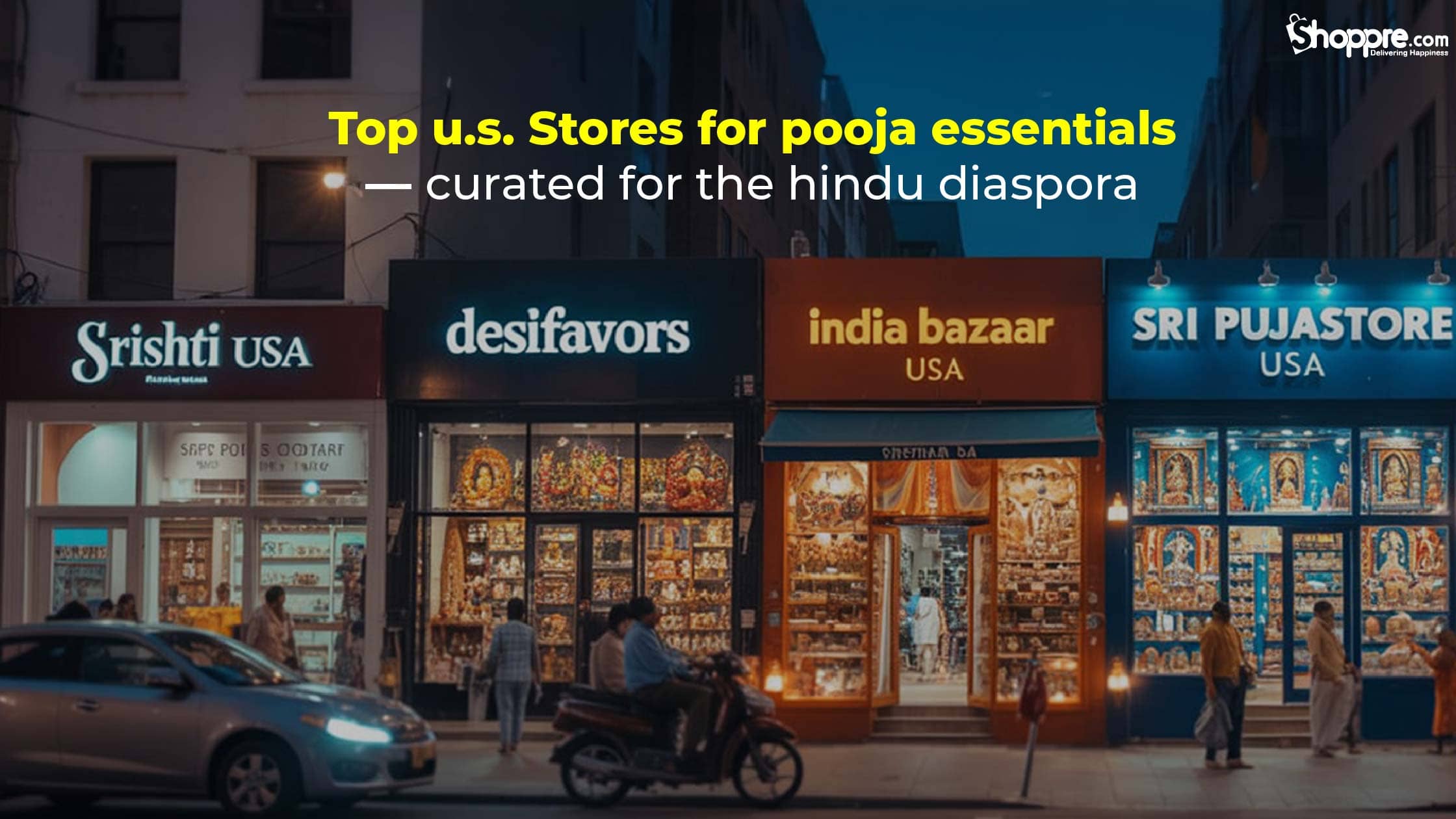 Where to Buy Pooja Items in the USA | Shoppre Guide