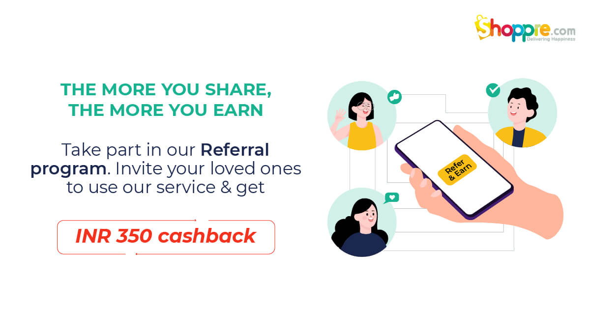 Referral Program | Get ₹350 - ₹500 Discount In Shoppre